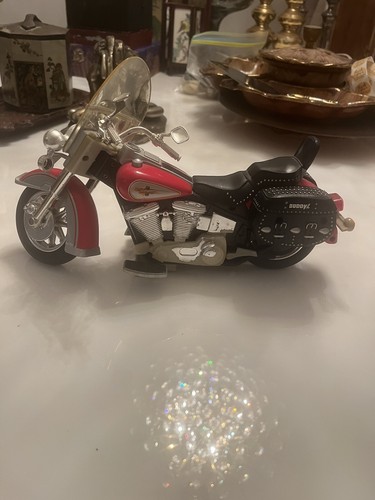 1996 Empire Mfg. Red Harley Davidson Buddy L Motorcycle Bike Model 12 ...