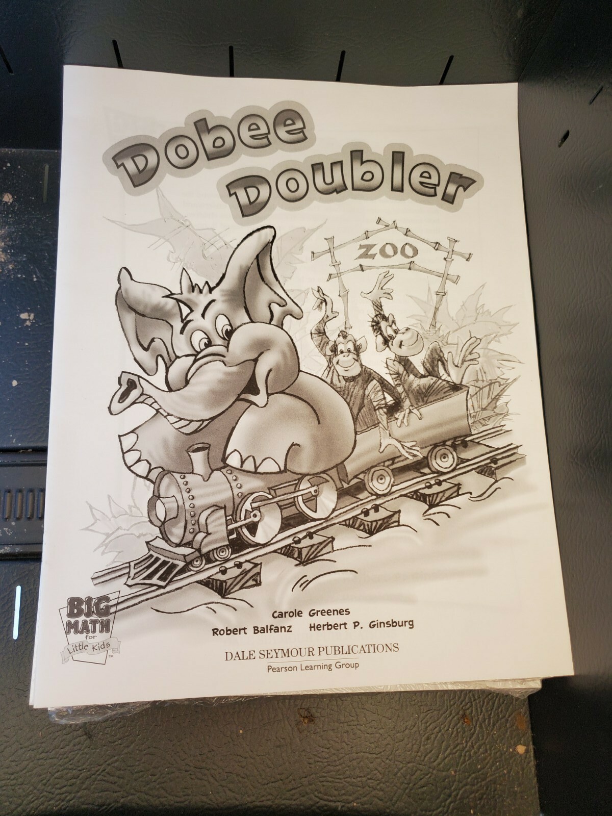 Big Math For Little Kids DOBEE DOUBLER Student Book (Pack of 3) | eBay