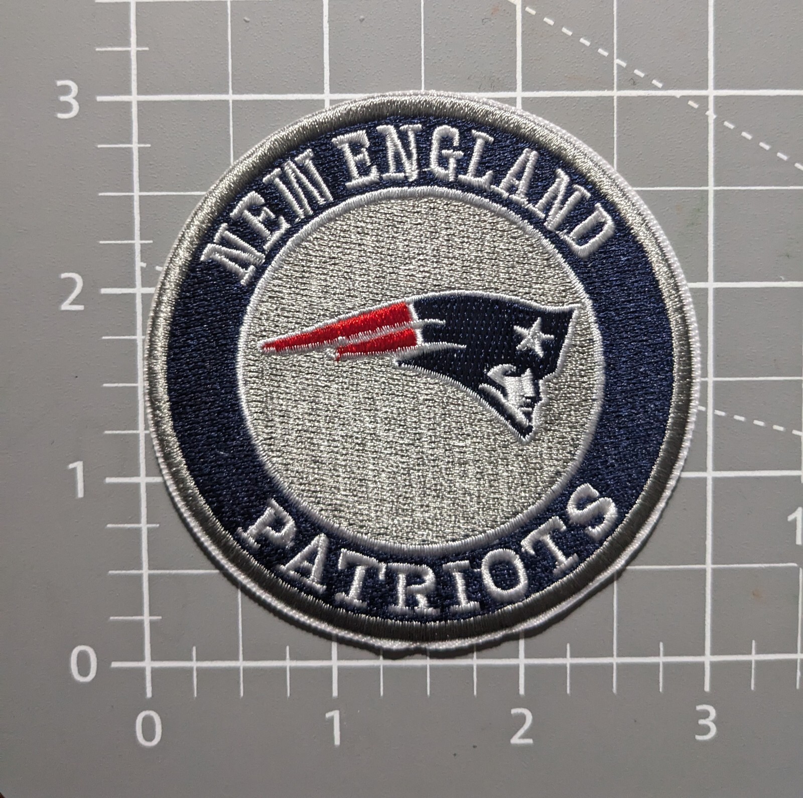 New England Patriots Patch Pats NFL Football Embroidered Iron On Patch ...