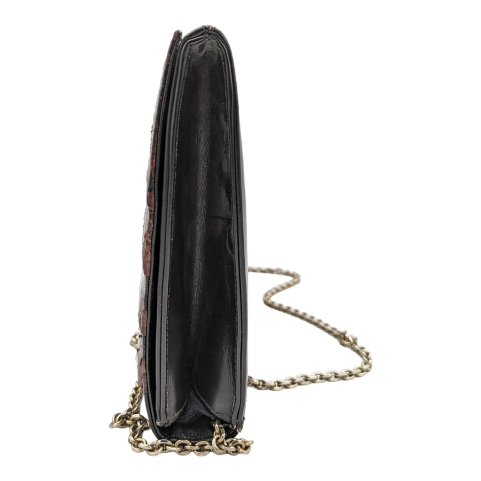 Vintage Original By Caprice Chain Strap Snakeskin Han… - Gem