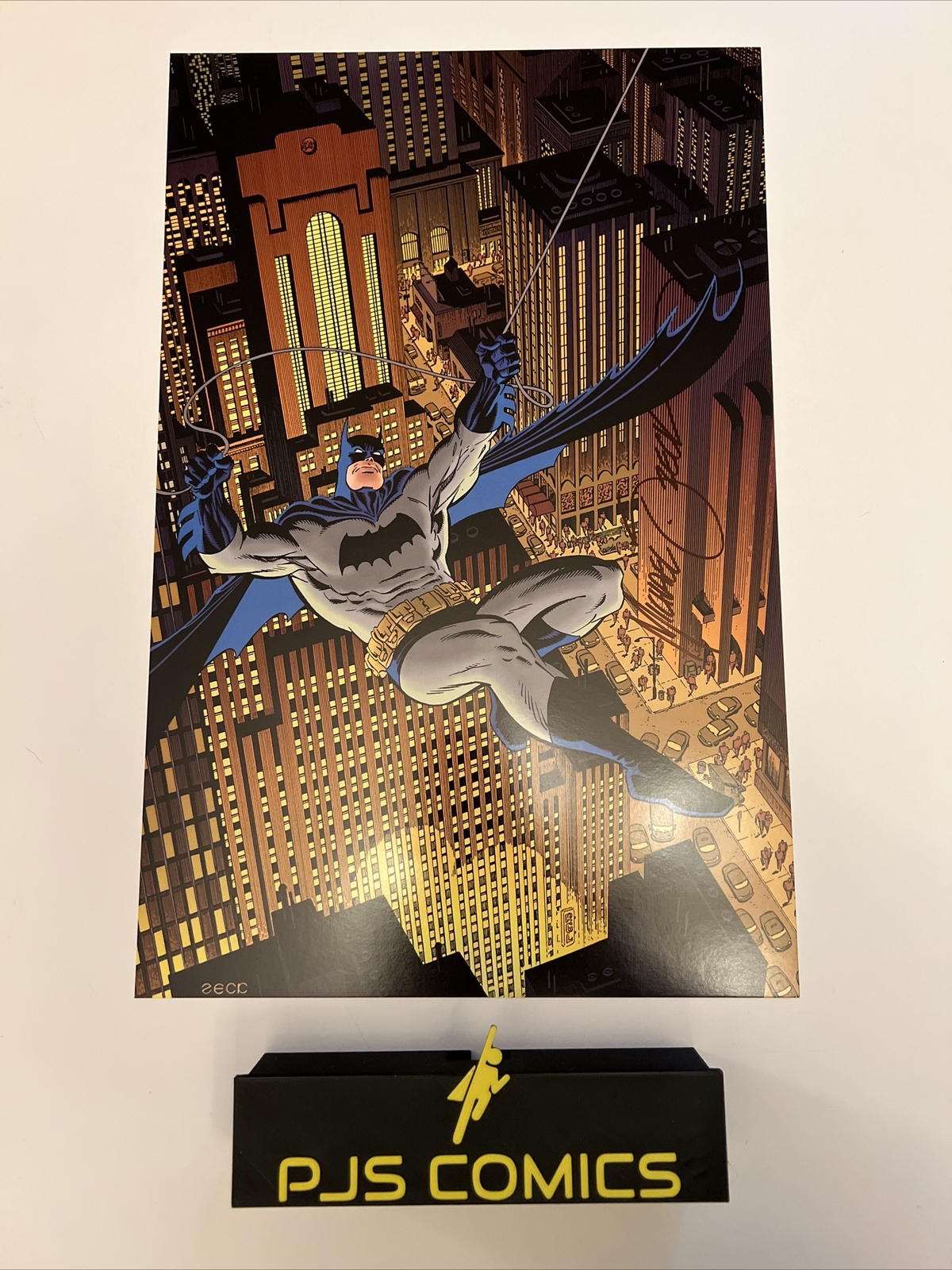 Mike Zeck SIGNED DC Comics Batman Art Print Ten Nights of the Beast | eBay