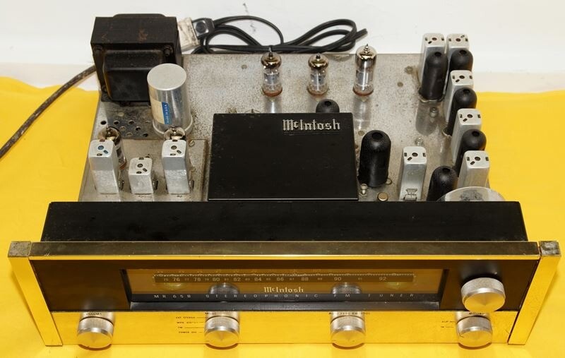 [Maintained] McIntosh MR 65B FM Stereo Vacuum tube Tuner w/Wood Case ...