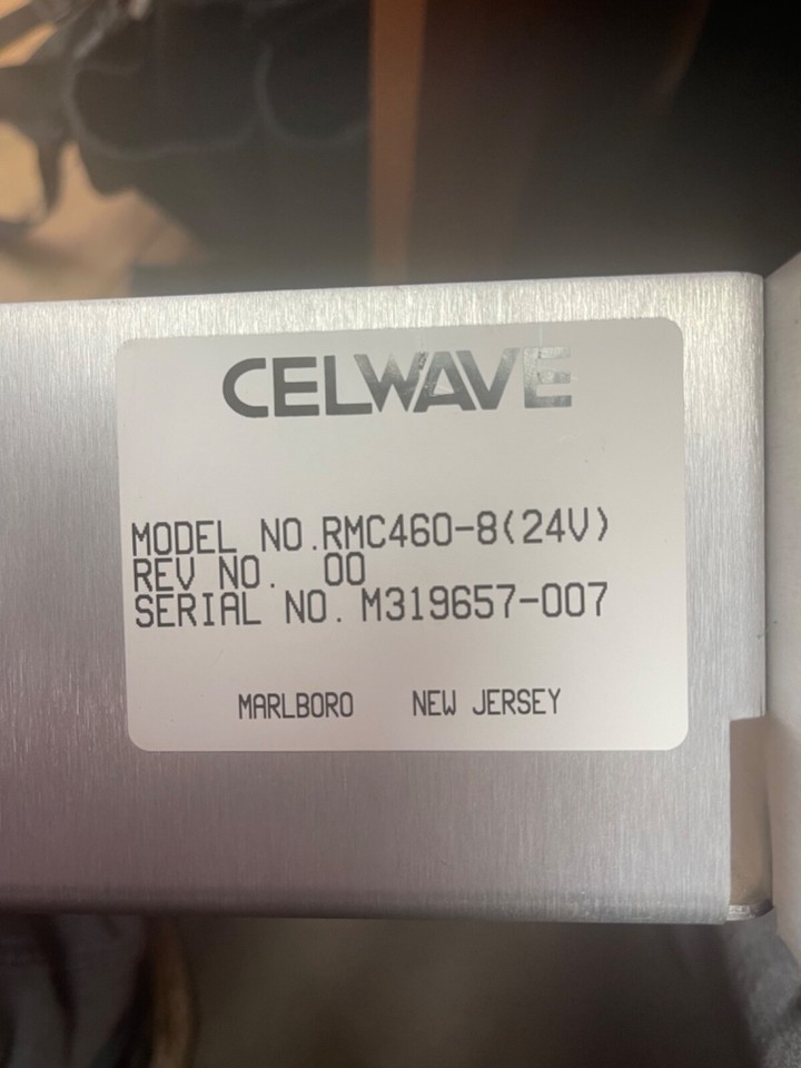 Cellwave 8 channel Rx. multicoupler 450-470 Mhz | eBay
