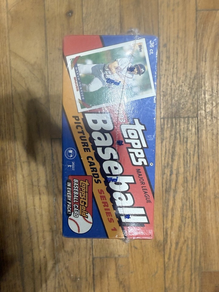 1993 Topps Major League Baseball Card Series 1 Factory Sealed 36 Packs ...