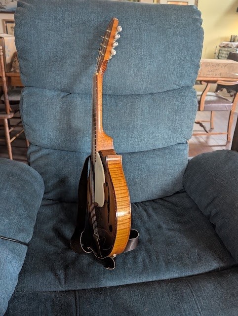 LUTHIER MADE MANDOLIN / SUPER FANCY TONE WOOD / JJB PICKUP / 28 YRS ...