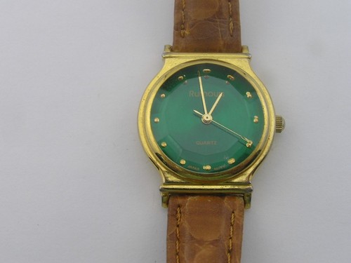 Vintage Rumours Ladies Watch Green Dial Fancy Case Working | eBay
