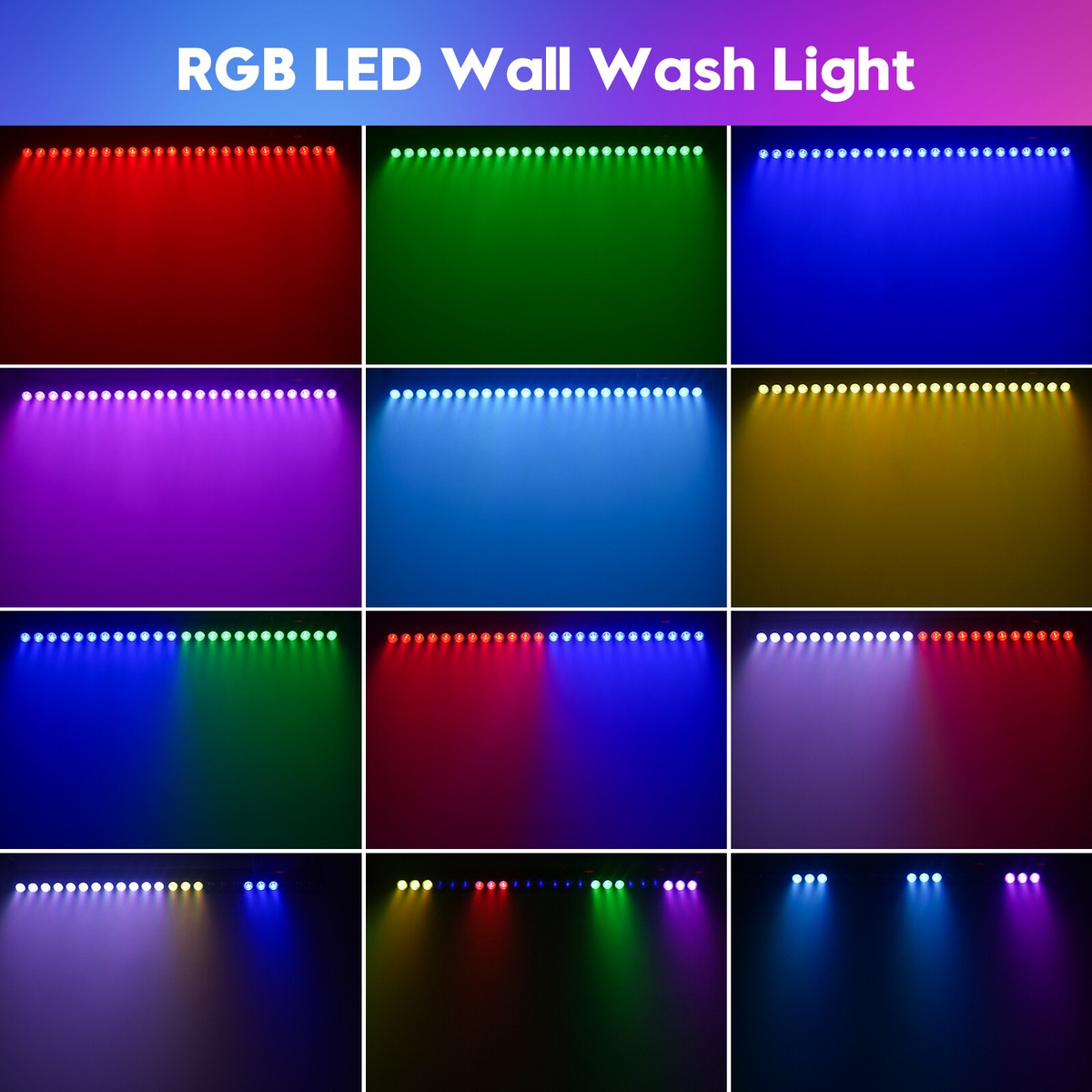 Led Wall Wash Light Display