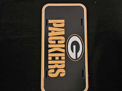Green Bay Packers Plastic License Plate | eBay