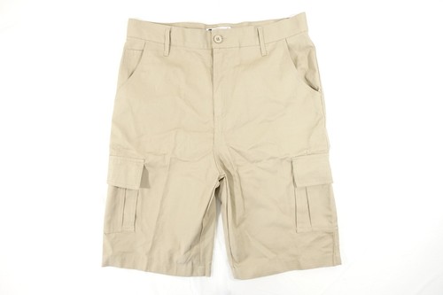 ORIGINAL BLU ROCK CLOTHING KHAKI BEIGE 34 CARGO SHORTS MENS NEW | eBay