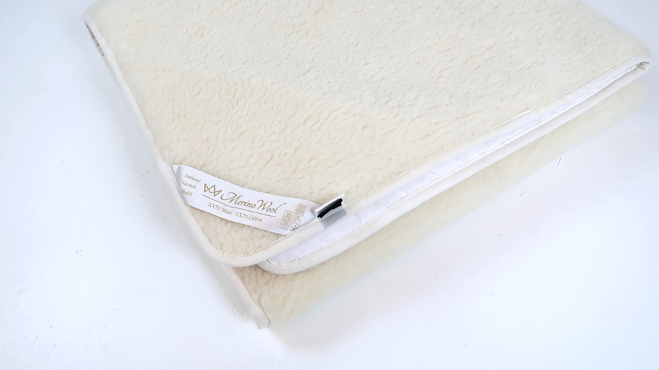 Australian Pure Sheep Wool Fleece Fitted Mattress Breathable Lamb Wool ...