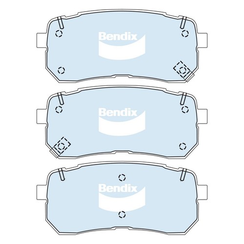 Bendix 4x4 Brake Pad Set Rear DB2447 -4WD | eBay
