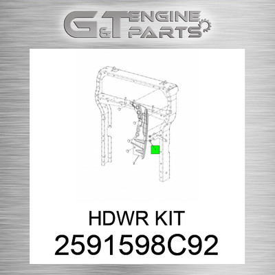 2591598C92 HDWR KIT fits INTERNATIONAL TRUCK (New OEM) | eBay