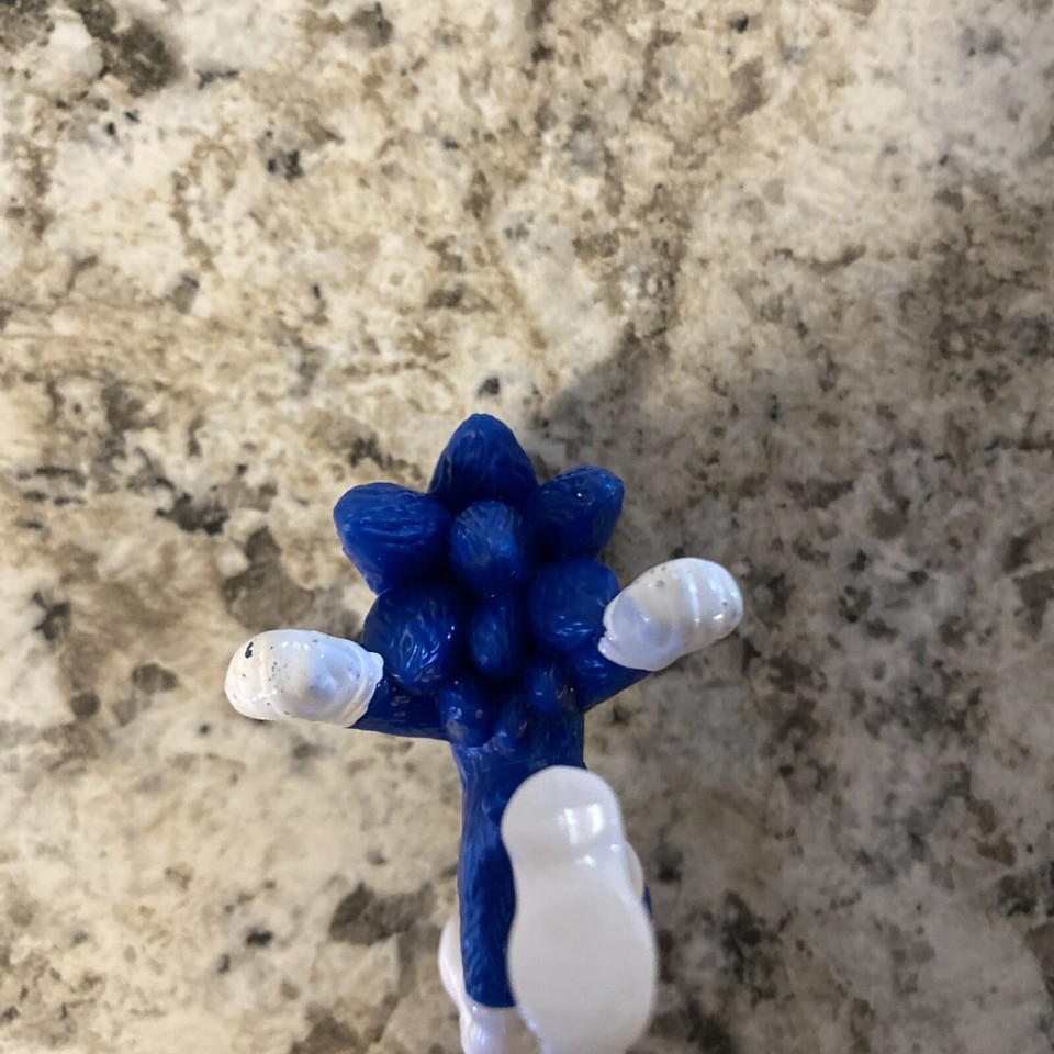 Sonic The Hedgehog Figure Plastic Blue | eBay