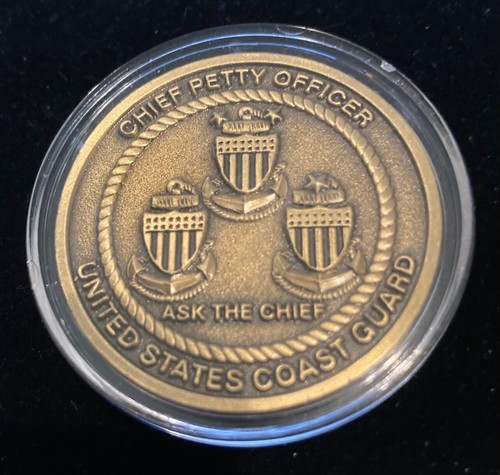 CHIEF PETTY OFFICER~UNITED STATES COAST GUARD CHALLENGE COIN | eBay