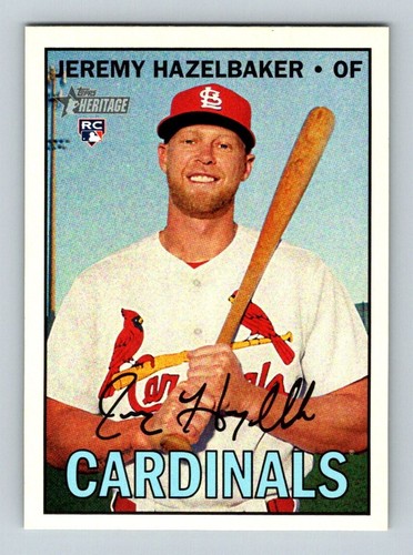 2016 Topps Heritage #585 Jeremy Hazelbaker RC | eBay