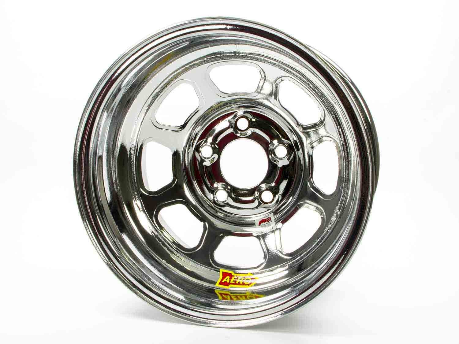 Aero Race ARW52-285030 Chrome Plated Steel 15 Inch Wheel Rim 5x5 15x8 ...