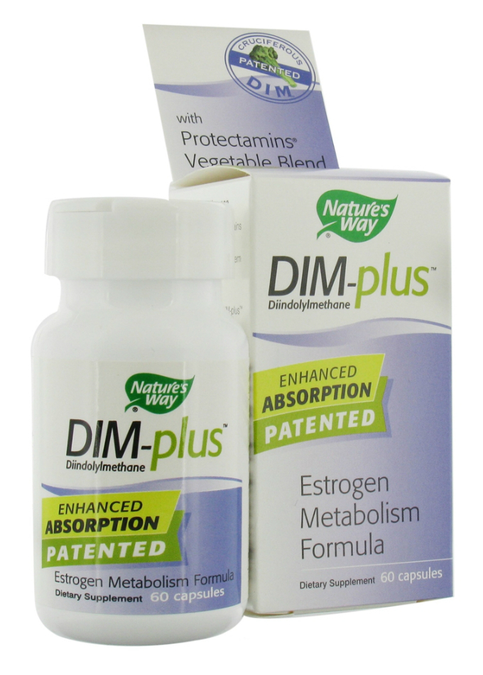 Nature's Way DIM-Plus Estrogen Metabolism Cellular Support - 120 ...