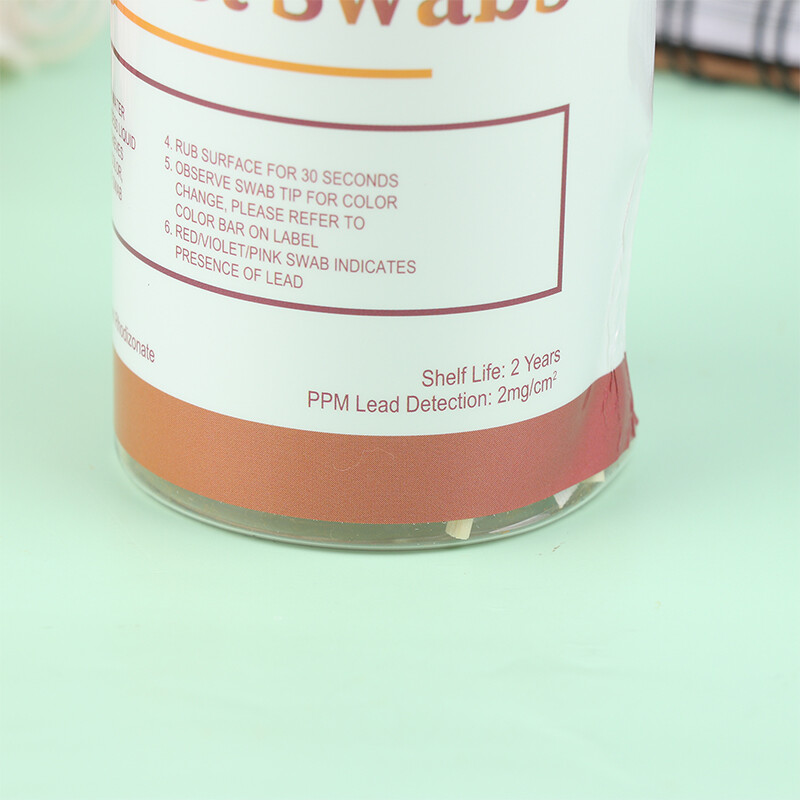 Lead Test Kit With 30PCS Test Swabs High-Sensitive Instant Lead Paint ...