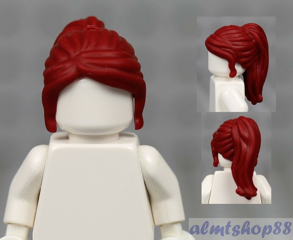 LEGO - FEMALE Hair Pieces - PICK YOUR COLORS & STYLE - Minifigure Wigs ...