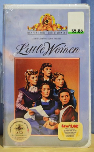 Little Women VHS 1995 New Factory Sealed Clamshell 1949 Film Elizabeth ...