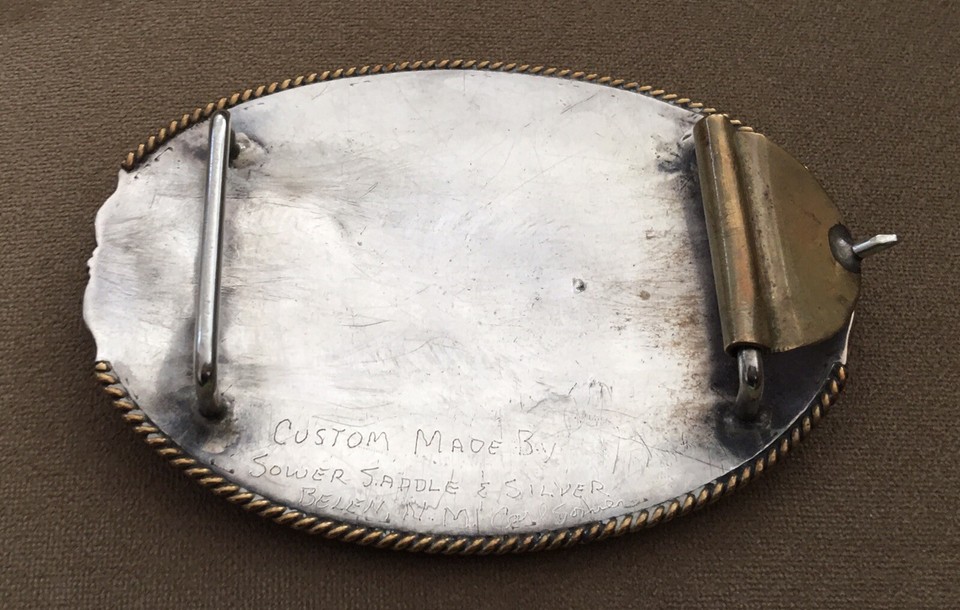 Historic Old Vintage 1985 BACA Bros Rodeo Bull Riding Mehring Trophy ...