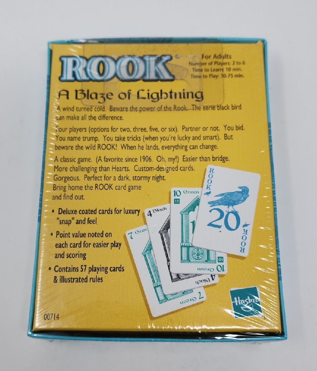HASBRO ROOK A BLAZE OF LIGHTNING ADULT CARD GAME NEW SEALED 73000007140 ...