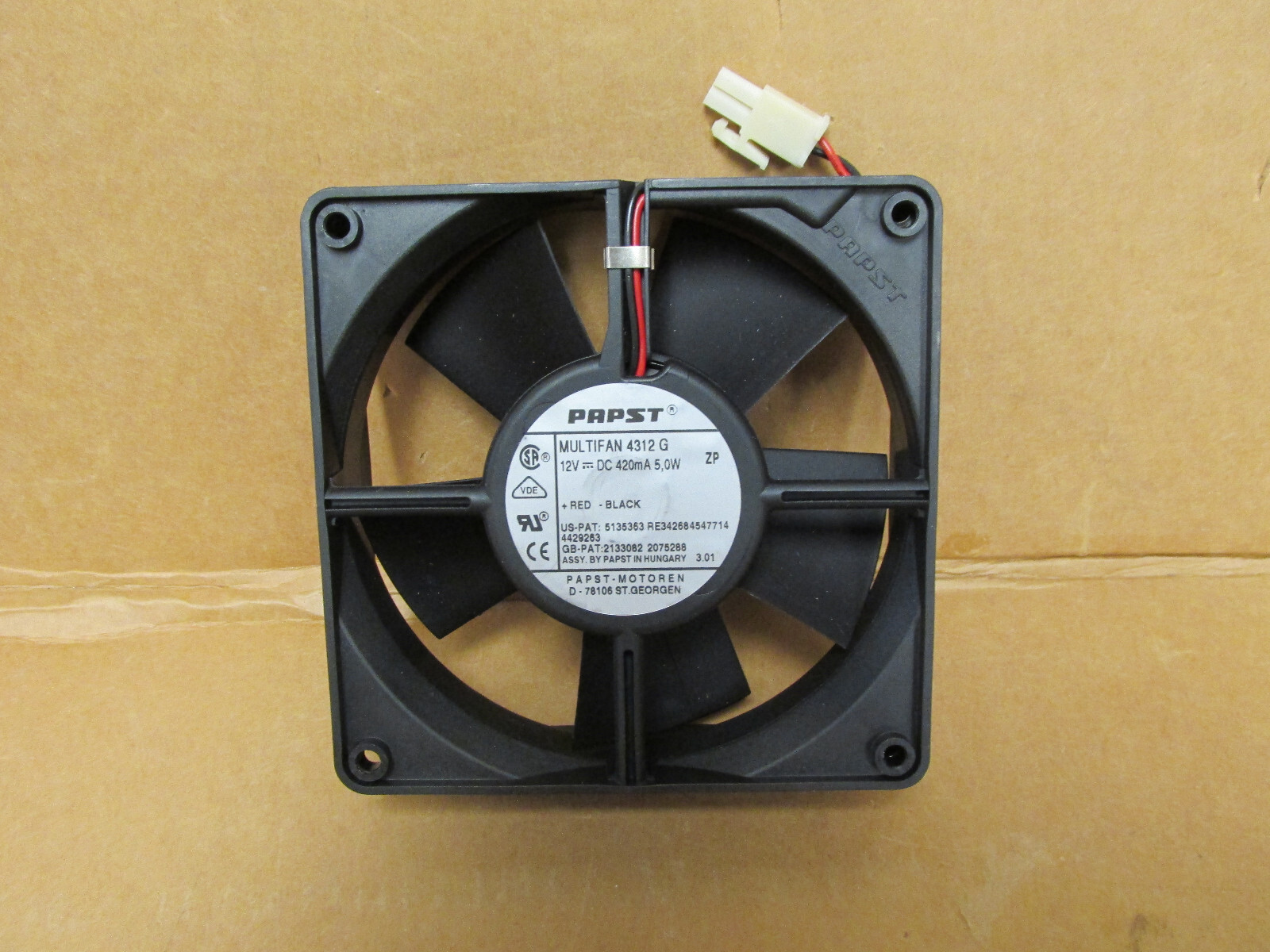 PAPST MULTIFAN 4312 G FAN | eBay