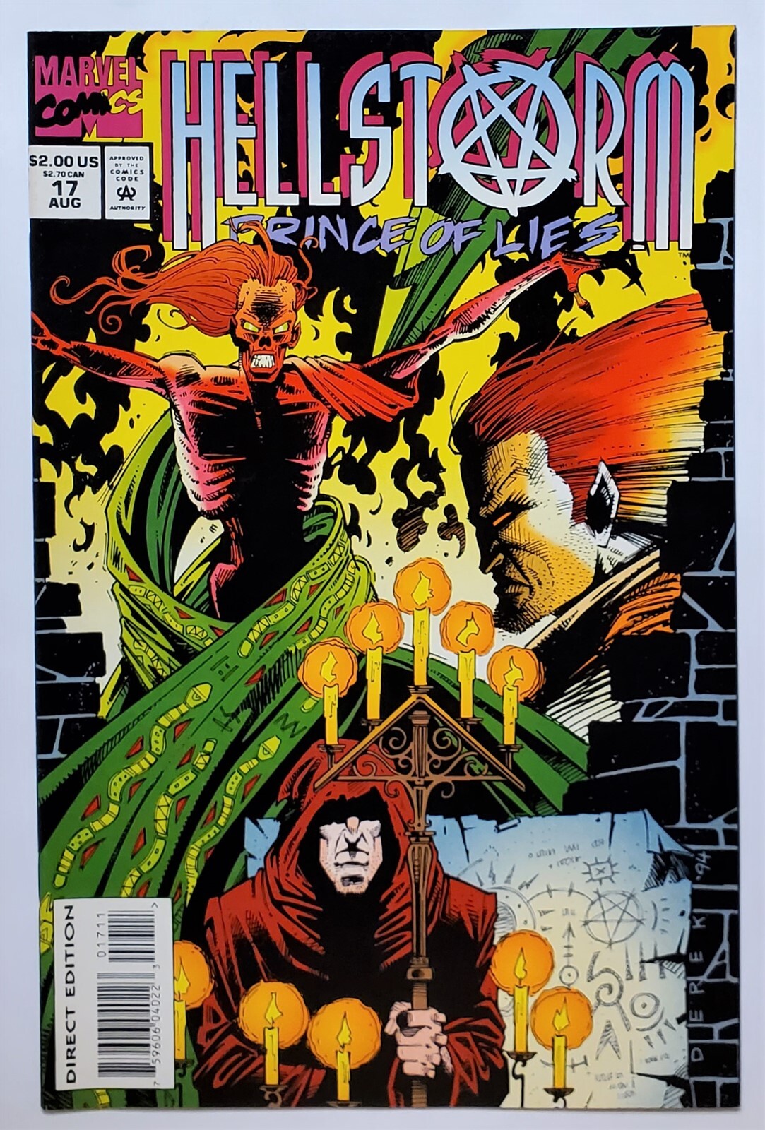 Hellstorm: Prince of Lies #17 (Aug 1994, Marvel) 8.0 VF | eBay