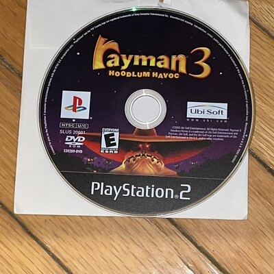 Rayman 3: Hoodlum Havoc (Sony PlayStation 2, 2003) TESTED - Disc Only ...