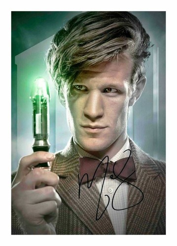 MATT SMITH AUTOGRAPH SIGNED PP PHOTO POSTER | eBay