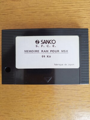 MSX MEMOIRE 64K RAM MEMORY | eBay