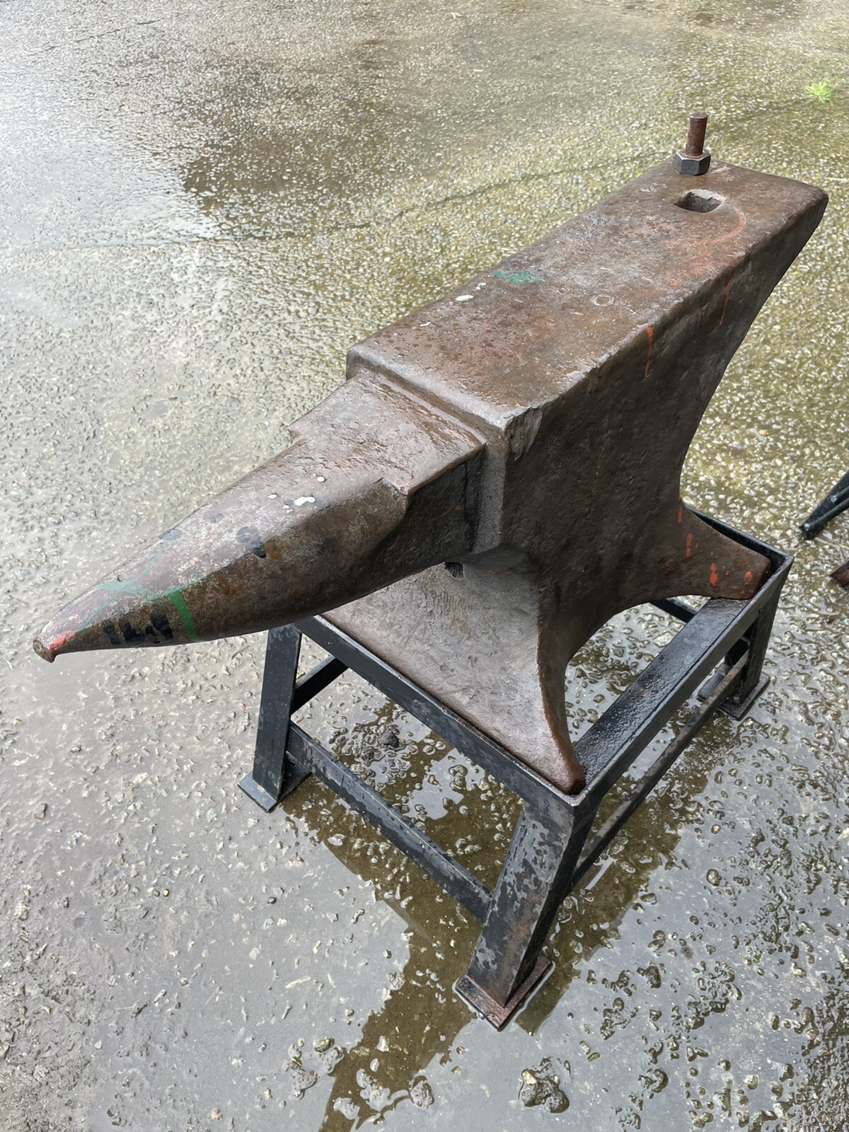 Blacksmiths Anvil - Complete With Stand | eBay UK