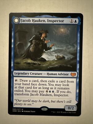 MTG Jacob Hauken, Inspector Innistrad: Crimson Vow 065/277 NM | eBay