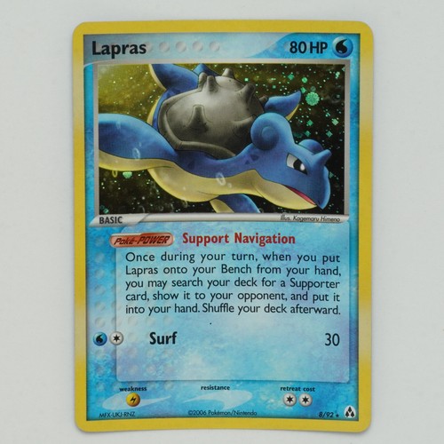 Lapras 8/92 Holo Rare Ex Legend Maker Pokemon Card | eBay