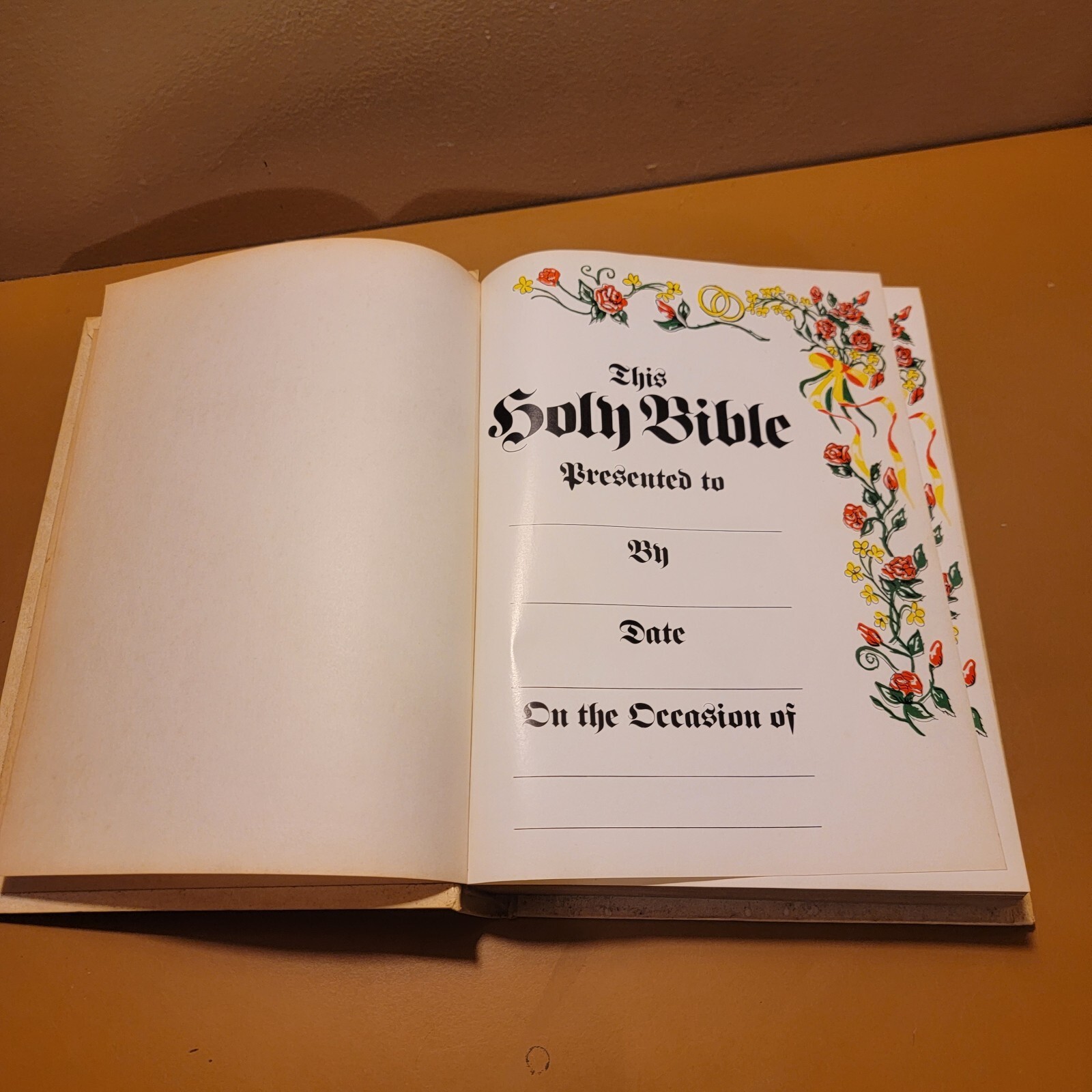1984 Holy Bible KJV Bible Dictionary Red Letter Edition Dugan Buffalo ...