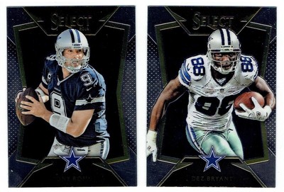 Tony Romo 2014 Select #14 5 Card Lot & Dez Bryant #83 6 Card Lot | eBay