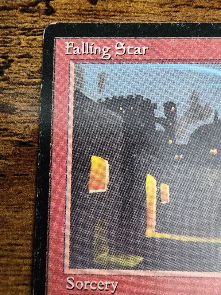 MTG Falling Star ⭐ENGLISH ⭐MP+/LP- Legends ⭐10 REAL HQ PICS! ⭐Rare 1994 ...