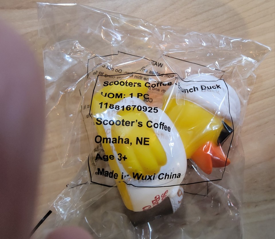 Scooter’s Coffee Rubber Duck Ducky Limited Collectable 2026 New ...