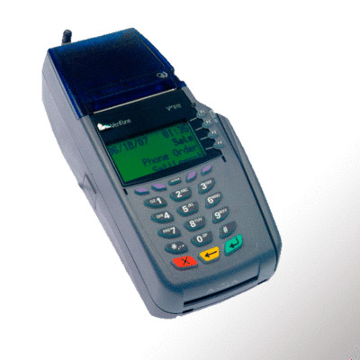 Verifone VX610 Credit Card Machine **DIAL ONLY** Tampered/for parts not ...