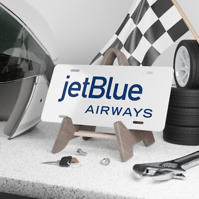 JetBlue Airways Vanity Plate | eBay