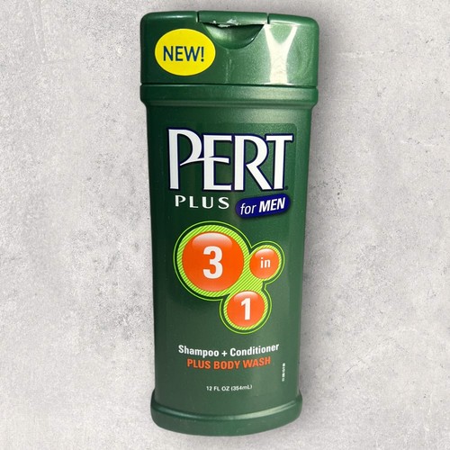 1 x Pert Plus For Men 3in1 Shampoo Conditioner Body Wash 12oz | eBay
