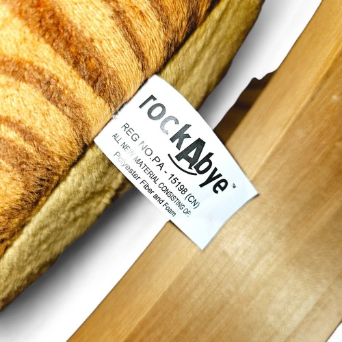 RockAbye Owlivia Plush Pink Owl Musical Child's Rocker Educational Toy ...