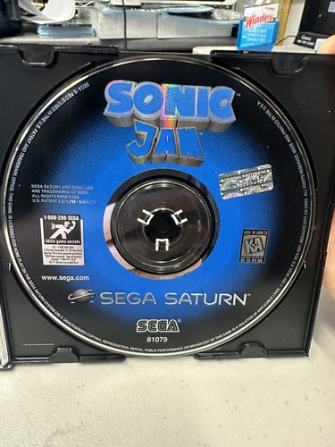 Sonic Jam (Sega Saturn, 1997) **DISC ONLY** 10086810790 | eBay