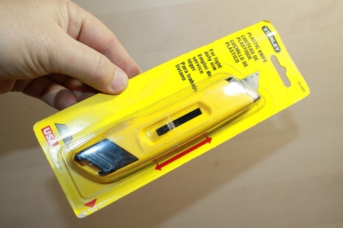 Vintage {NEW UNOPENED] Stanley Knife 10-065 Yellow Plastic | eBay