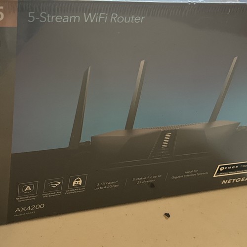 NETGEAR Nighthawk RAX43 Dual-Band Wi-Fi 6 Router for sale online | eBay