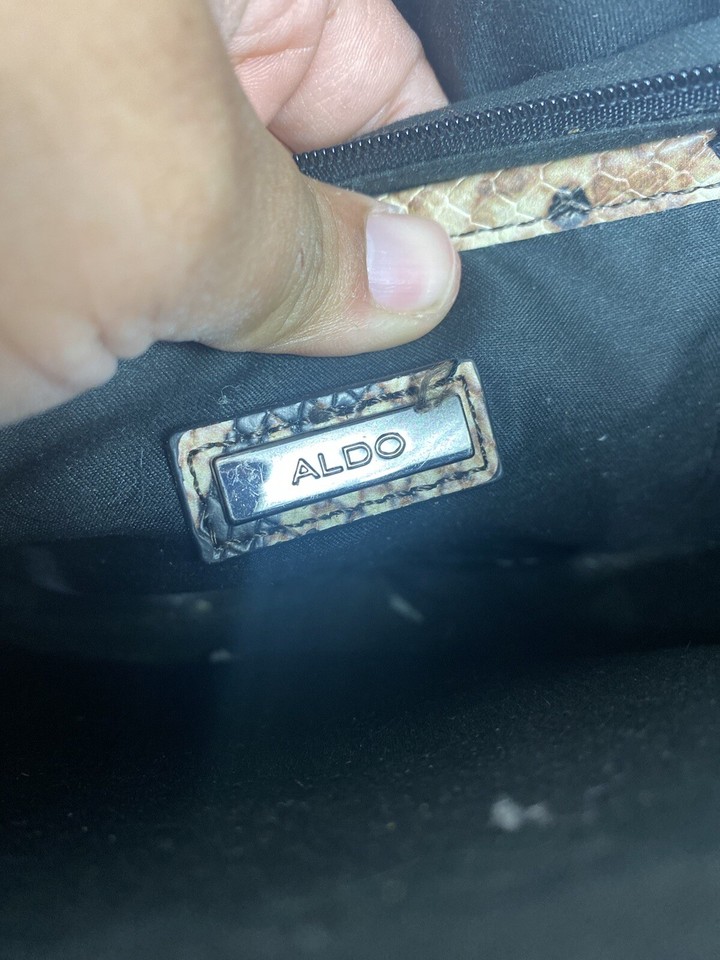 ALDO Greenwald Women Crossbody Bag Snake Print | eBay