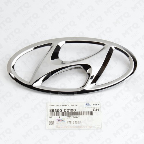 86300-C2100 Genuine Front Emblem compatible with Sonata 15-17 (Non ...