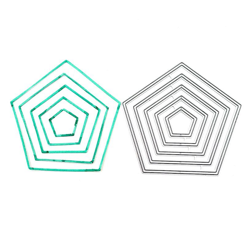 Polygon Craft Cutting Dies for DIY Scrapbooking Photo Festival ...
