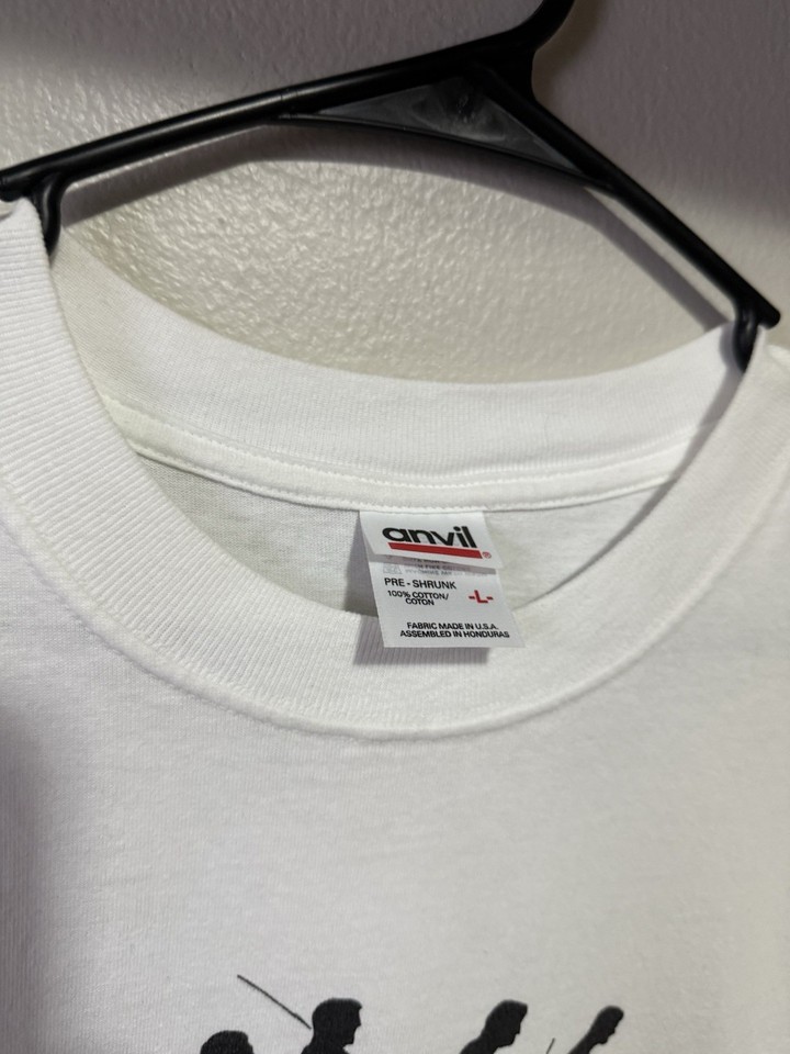 Vintage Evolution Something Somewhere Went Terribly Wrong Parody Shirt ...