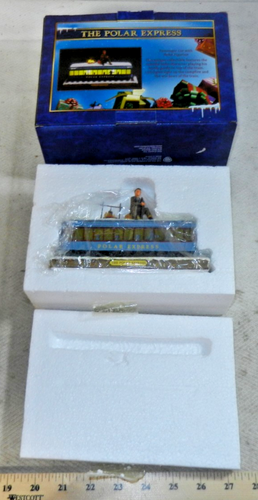 The Polar Express Passenger Car w Hobo Figure, by Rail Events Inc in OB ...